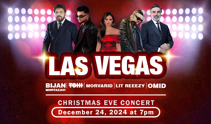 Persian Christmas Concert 2024|Bijan, Omid, Tohi, Lit Reeezy, Morvarid ...